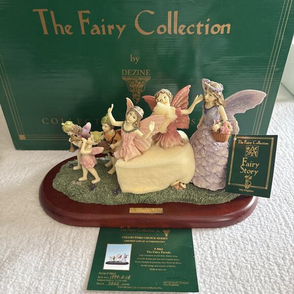 Dezine | Other | The Fairy Collection By Dezine Fairy Parade Figurine ...